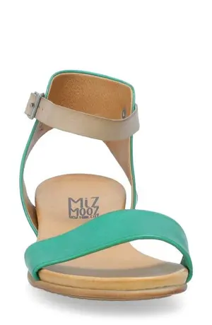 Miz Mooz Alanis Flat Sandal - Emerald