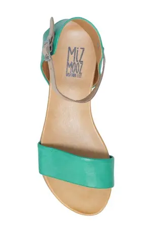 Miz Mooz Alanis Flat Sandal - Emerald
