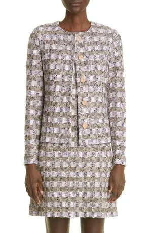 St. John Tweed-knit Jacket