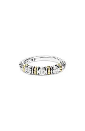 Lagos Rittenhouse Diamond Stacking Ring