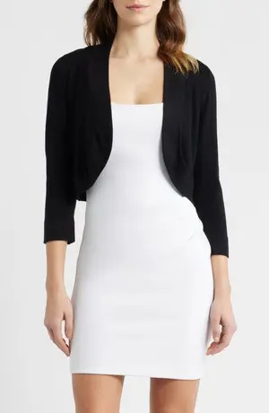 Eliza J Bolero Cardigan