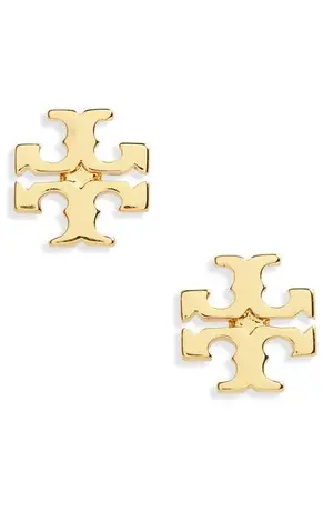 Tory Burch Icon Stud Earrings Tory Gold