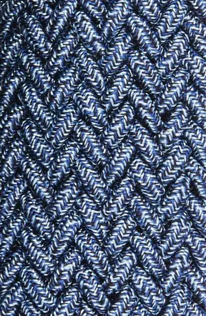 Torino Braided Mélange Belt - Navy