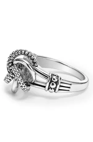 Lagos Love Knot Ring - Sterling Silver
