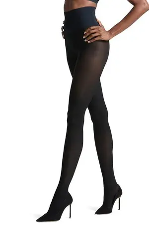Commando Semi Opaque 35 Denier Tights - Black
