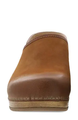 Dansko Brenna Clog - Tan Suede