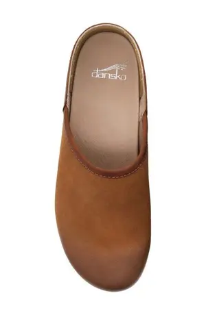 Dansko Brenna Clog - Tan Suede
