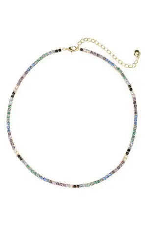 Baublebar BaubleBar Bennet Crystal Necklace Blue