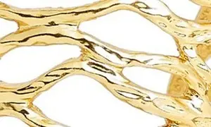 KARINE SULTAN Open Cuff Bracelet - Gold