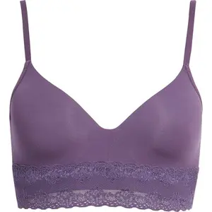Natori Bliss Perfection Contour Soft Cup Bralette Blackberry