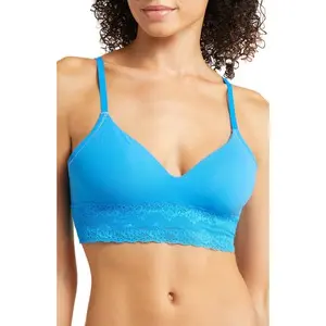 Natori Bliss Perfection Contour Soft Cup Bralette Blue Lapis