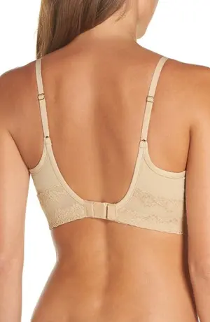 Natori Bliss Perfection Contour Soft Cup Bralette - Cafe