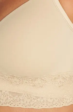 Natori Bliss Perfection Contour Soft Cup Bralette - Cafe