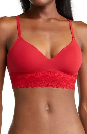 Natori Bliss Perfection Contour Soft Cup Bralette Strawberry
