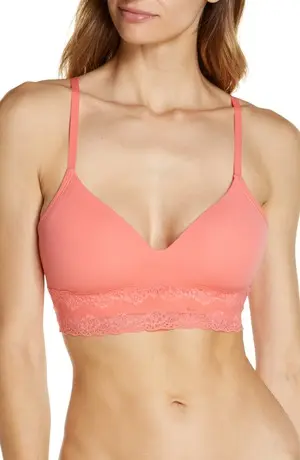 Natori Bliss Perfection Contour Soft Cup Bralette Sunrise
