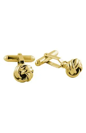 David Donahue Knot Cuff Links - Gold