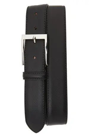 TO BOOT NEW YORK To Boot New York Saffiano Leather Belt