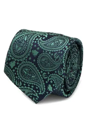 CUFFLINKS, INC. Jacquard Paisley Neck Tie - Green