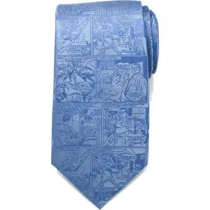 CUFFLINKS, INC. Superman Silk Tie - Blue