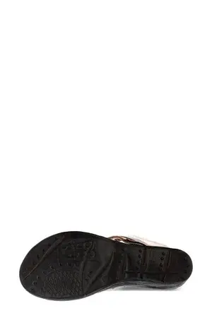 A.S.98 Naya Wedge Sandals - Platinum