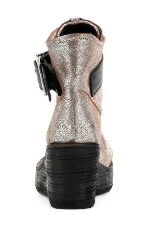 A.S.98 Naya Wedge Sandals - Platinum