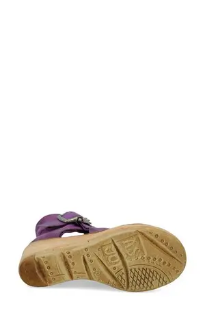A.S.98 Naya Wedge Sandals - Purple