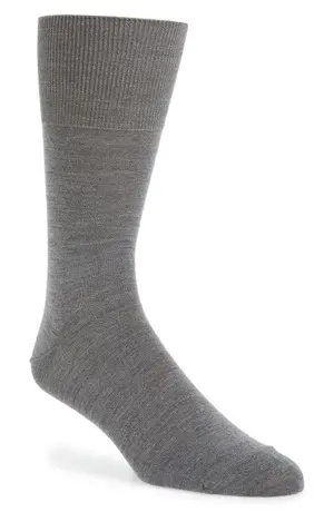 Falke Airport Wool-blend Socks - Dark Grey