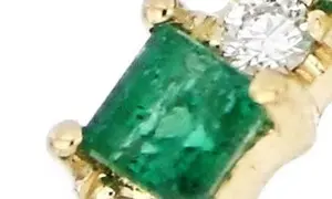 Bony Levy El Mar Emerald & Diamond Stacking Ring