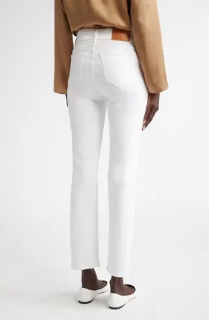 Lafayette 148 New York Reeve High-waist Jeans - Washed Plaster