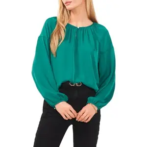 Vince Camuto Hammered Satin Blouse