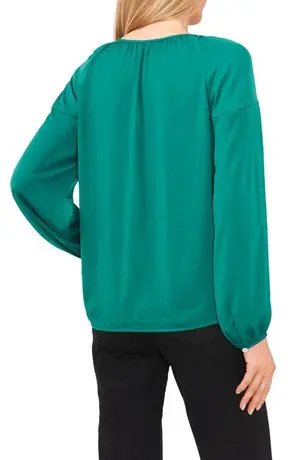 Vince Camuto Hammered Satin Blouse