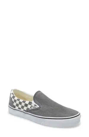 VANS Classic Slip-On Sneaker Asphalt/ True White
