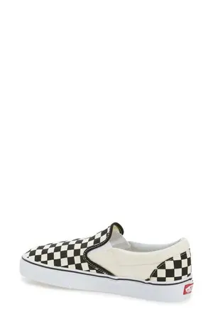 VANS Classic Slip-on Sneaker - Black White Checker