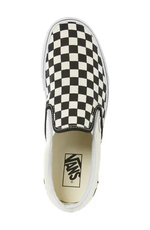 VANS Classic Slip-on Sneaker - Black White Checker
