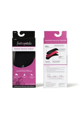 FOOT PETALS Plantar Fasciitis 3/4 Insoles