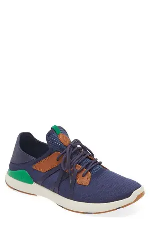 Olukai Mio Li Sneaker - Navy/bamboo