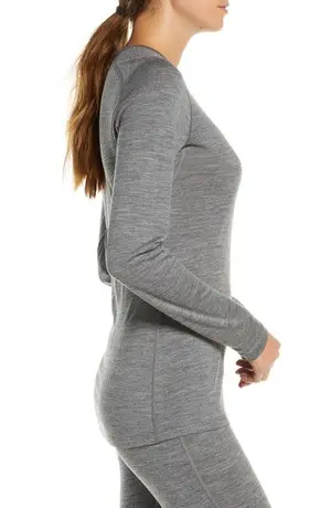 Icebreaker Oasis Long Sleeve Merino Wool Base Layer Tee