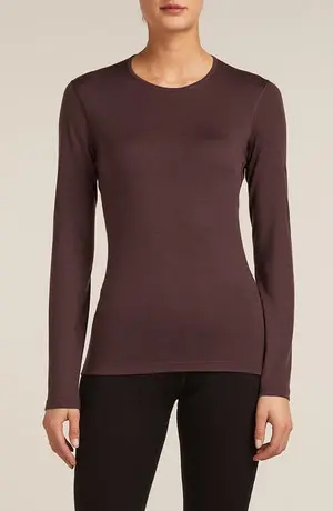 Icebreaker Oasis Long Sleeve Merino Wool Base Layer Tee