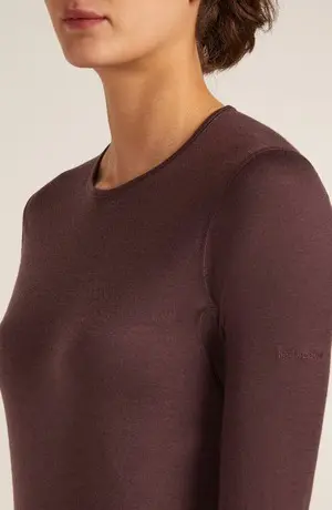 Icebreaker Oasis Long Sleeve Merino Wool Base Layer Tee