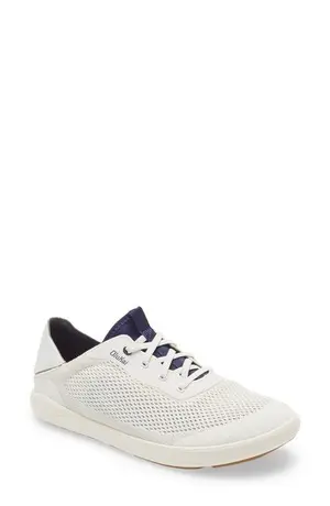 Olukai Lace Loafers For Men