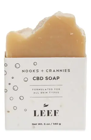 LEEF ORGANICS Nooks + Crannies Cbd Soap Cactus And Agave