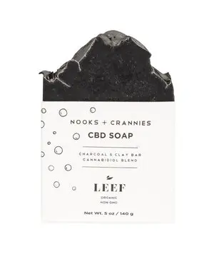 LEEF ORGANICS Nooks + Crannies Cbd Soap - Cucumber Melon