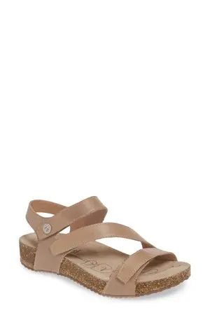 Josef Seibel Tonga 25 Strappy Sandals - Creme Leather
