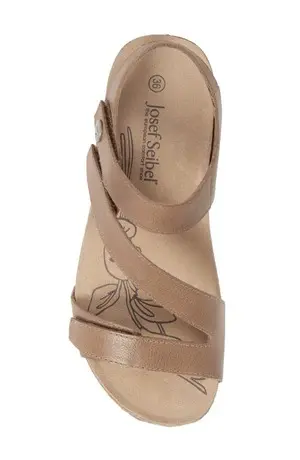 Josef Seibel Tonga 25 Strappy Sandals - Creme Leather