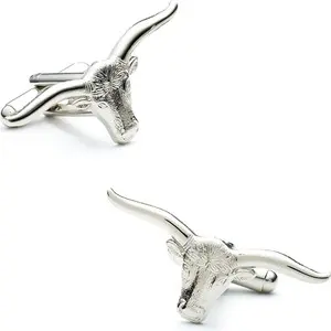 CUFFLINKS, INC. Longhorn - Silver