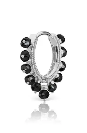 Maria Tash Black Diamond Earrings For Women