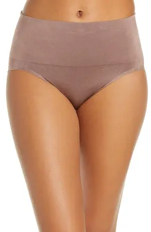Wacoal Smooth Series™ Shaping High Cut Briefs Deep Taupe