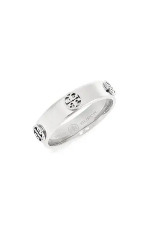 Tory Burch Icon Ring - Tory Silver