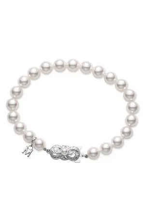 Mikimoto Essential Elements Bracelet - White Gold/pearl