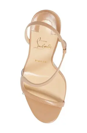 CHRISTIAN LOUBOUTIN Slingback Stiletto Sandal - Nude